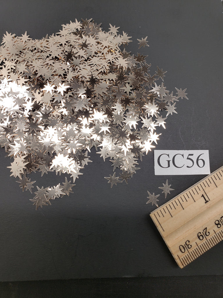 Exploding Star - Silver Gold -GC56 – Glitzy City LLC